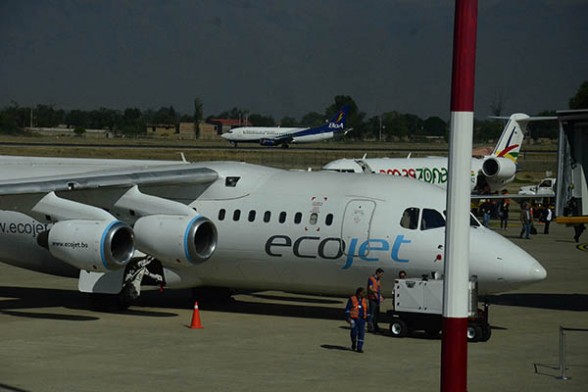 Ecojet sólo hará “vuelos especiales” por estos días | Los Tiempos