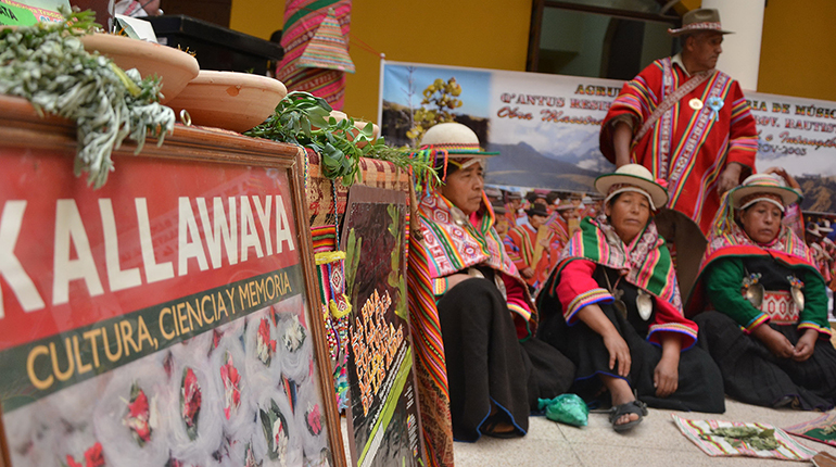 Kallawayas conmemoran declaratoria | Los Tiempos