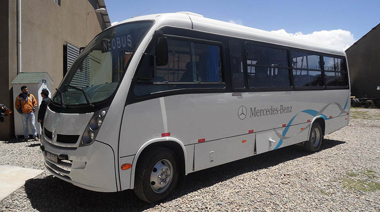 AutoStar presenta para Bolivia el nuevo Bus Mercedes-Benz 915 | Los Tiempos
