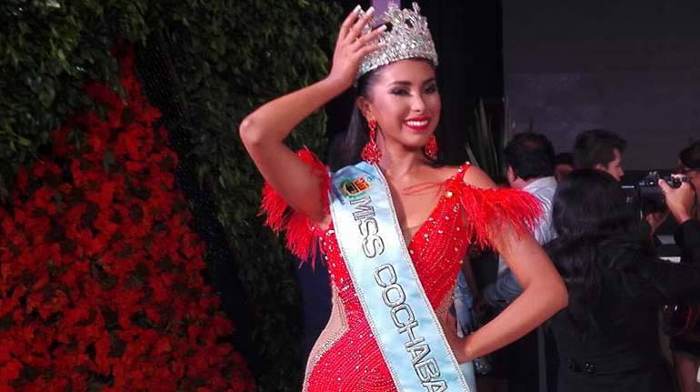 Andrea Ortuño es Miss Cochabamba 2017 | Los Tiempos