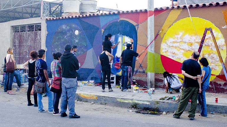 Ciudad e identidad urbana Las paredes son un lienzo | Los Tiempos