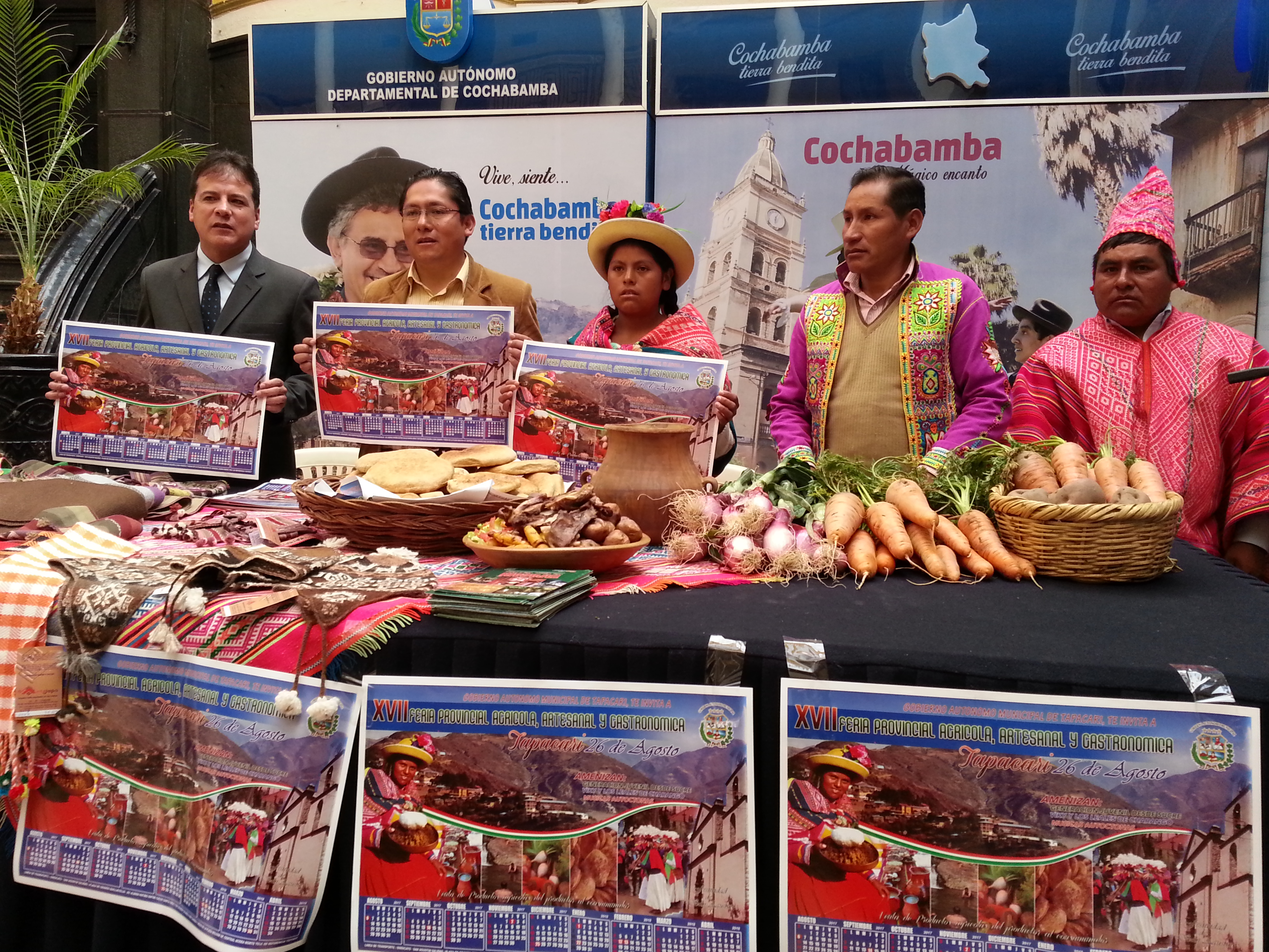 Tapacarí invita a su feria agrícola, artesanal y gastronómica | Los Tiempos