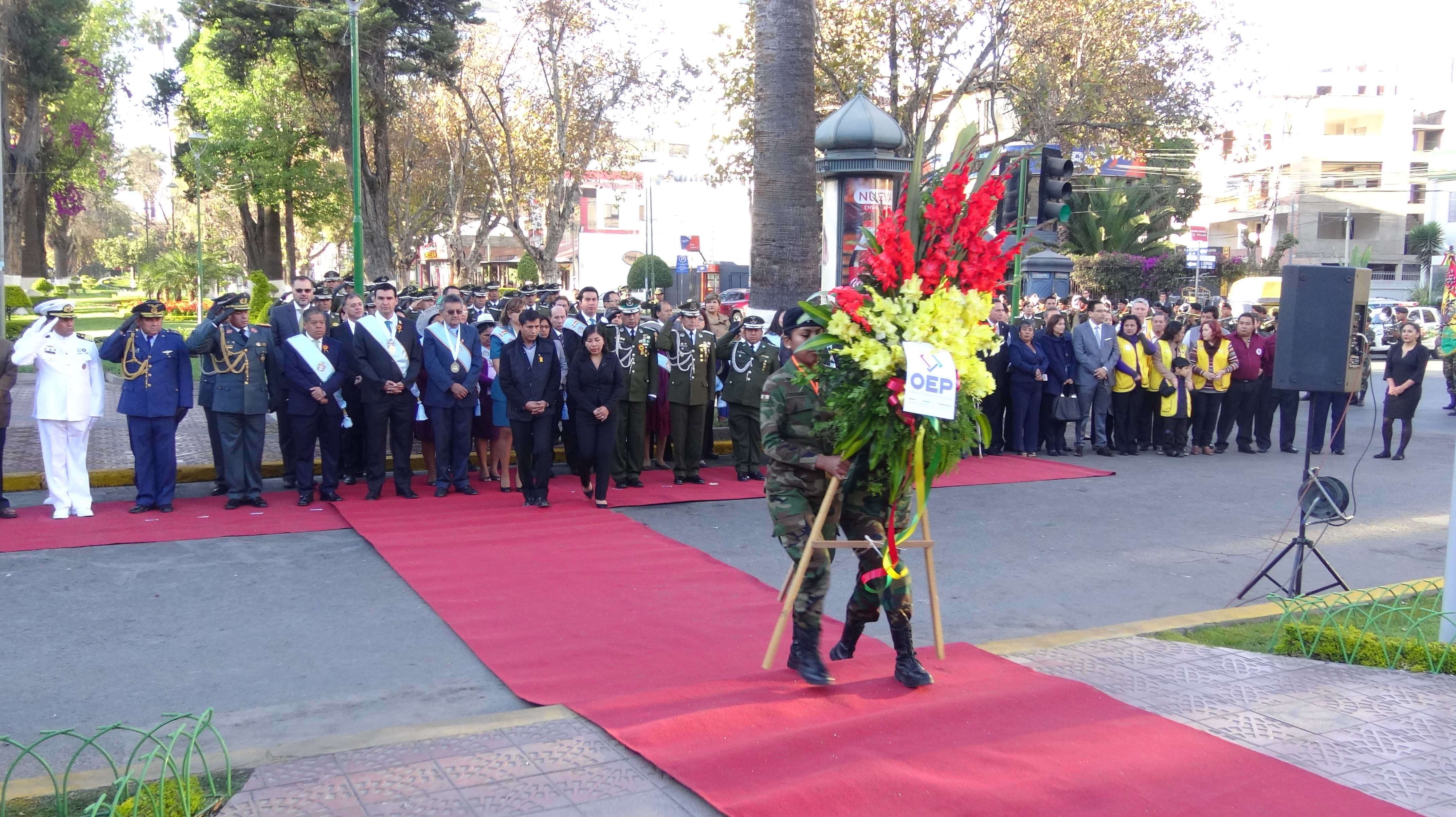 Autoridades de Cochabamba celebran el aniversario patrio | Los Tiempos