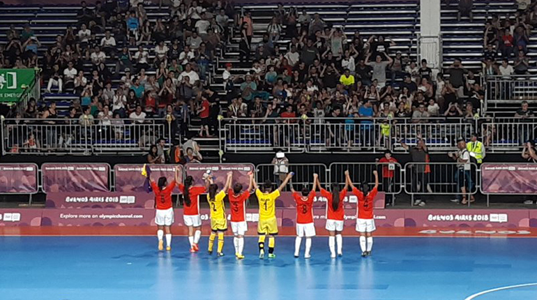 Bolivia vence (7-2) a Tonga en futsal en los Juegos Olímpicos de Buenos ...