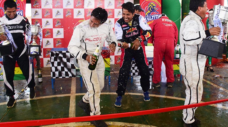 Soliz se encumbra en lo más alto del podio | Los Tiempos