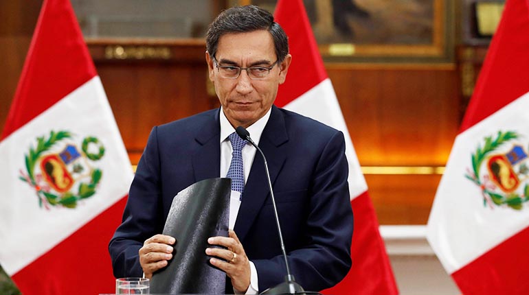 Presidente peruano enfrenta al Congreso de la República | Los Tiempos