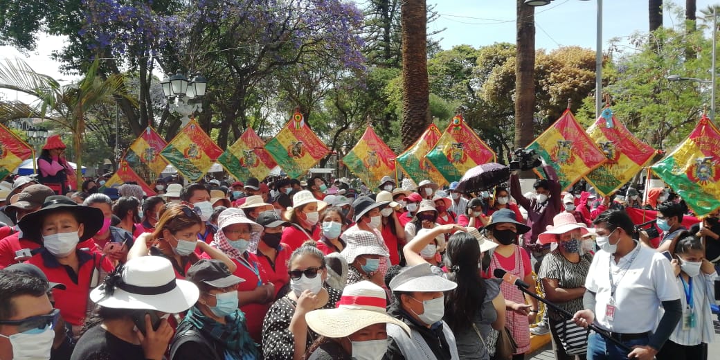Una contramarcha de comerciantes y dirigente Melendres dan su apoyo a ...