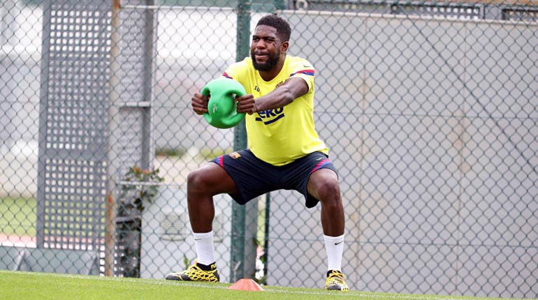 Umtiti, baja en el Barcelona por problemas de rodilla | Los Tiempos