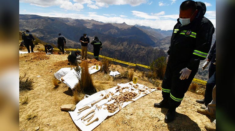 Hallan huesos humanos en fosas comunes en La Paz; empiezan a indagar su ...