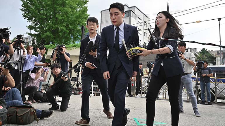 Condenan a 3 años de cárcel a exestrella del K-pop Seungri por incitar ...