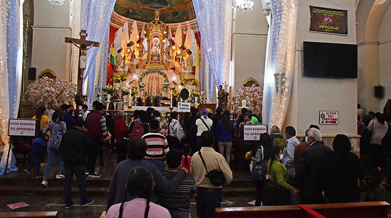 Misas de Urkupiña se podrán seguir por las redes sociales | Los Tiempos