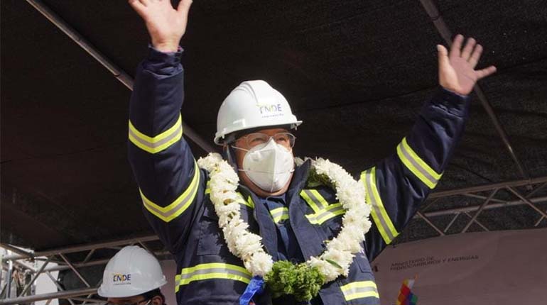 Arce anuncia planta de tratamiento de aguas residuales por Bs 70 ...