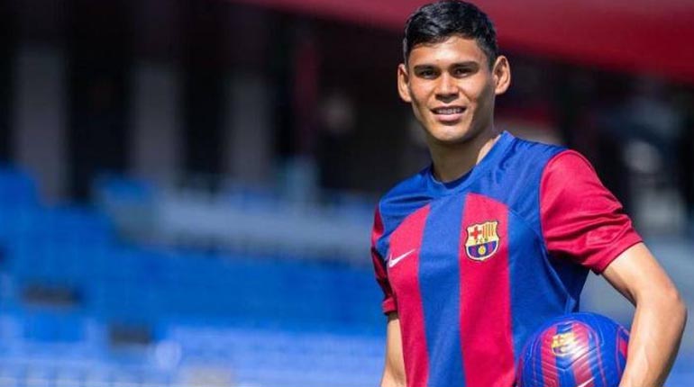 El boliviano Jaume Cuéllar fue fichado por el Barcelona y jugará en su filial | Los Tiempos