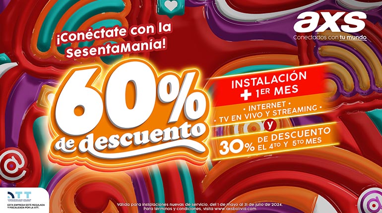 Lanzamiento de la nueva oferta comercial: “Sesentamanía” | Los Tiempos
