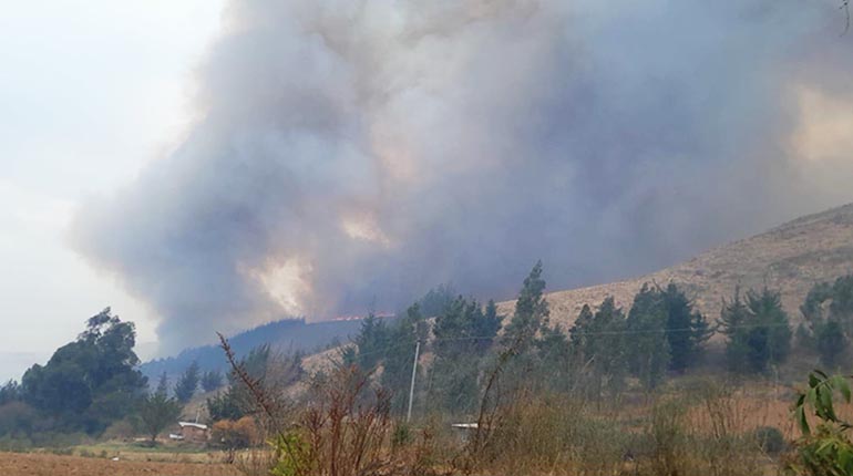 Cochabamba enfrenta incendios y declara alerta por alta contaminación ...